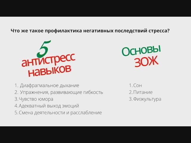 Стресс. Что делать?
Как повысить стрессоустойчивость и защититься от негативного влияния стресса?