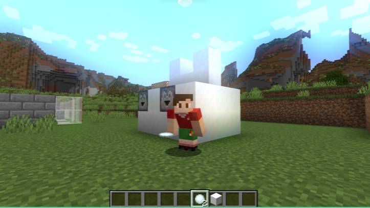 Снежная пушка в Майнкрафт...