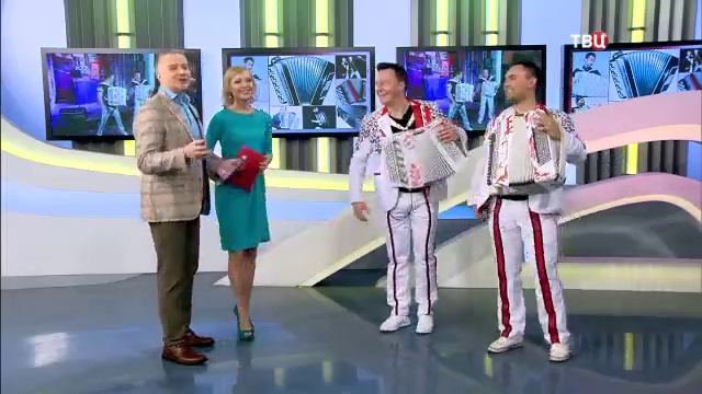 Сергей Войтенко Баян Микс ТВ Центр утренняя программа Настроение