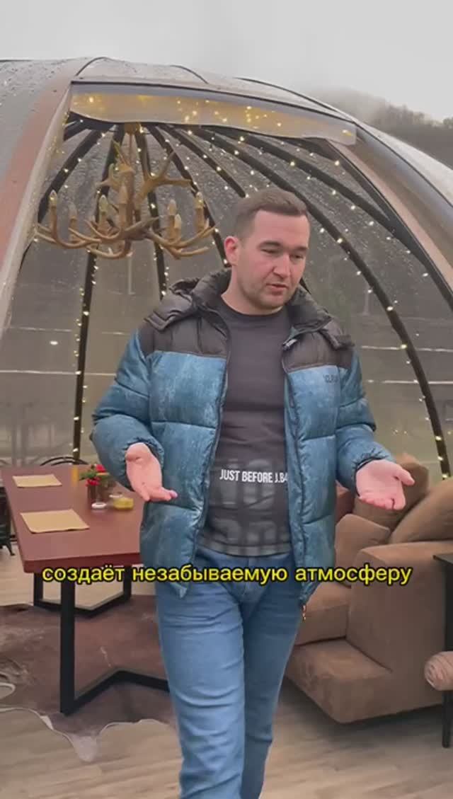 Купола D 5м и 6м: какая полезная площадь у беседок