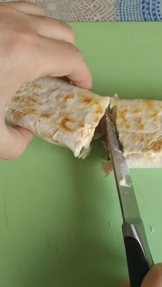 Готовлю c сыном быструю шаурму#shorts