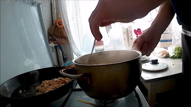 Армянский смак. #4. Макароны по-флотски. Овощной салат. Vlog