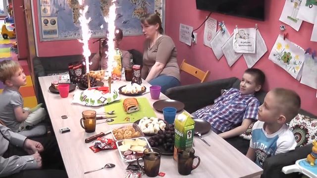 День рождение Вовочки  2017 год