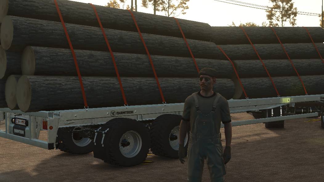 Farming Simulator 25 ПЕРЕВОЗКА 30 БРЁВЕН ЗА РАС...