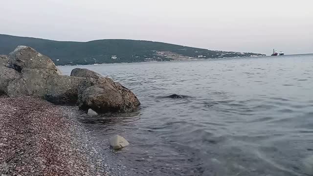 8  часть. Кабардинка, кемпинг  Можжевеловая роща, пляж, прибой.