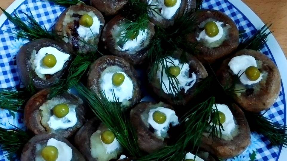 Грибы на поляне! Закуска на Новогодний стол!