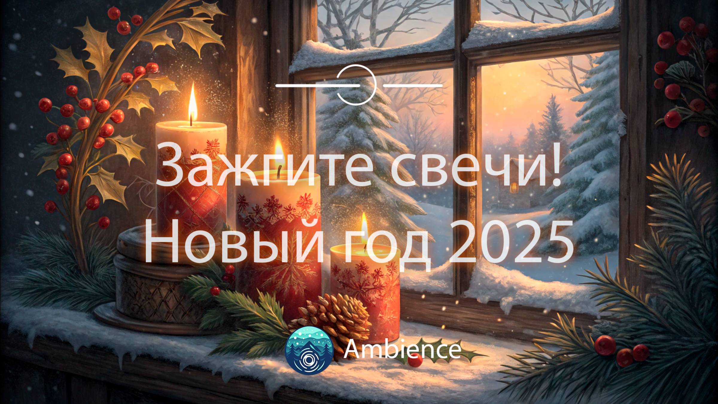 Зажгите свечи! Рождество и Новый год 2025. Музыка и эмбиент.