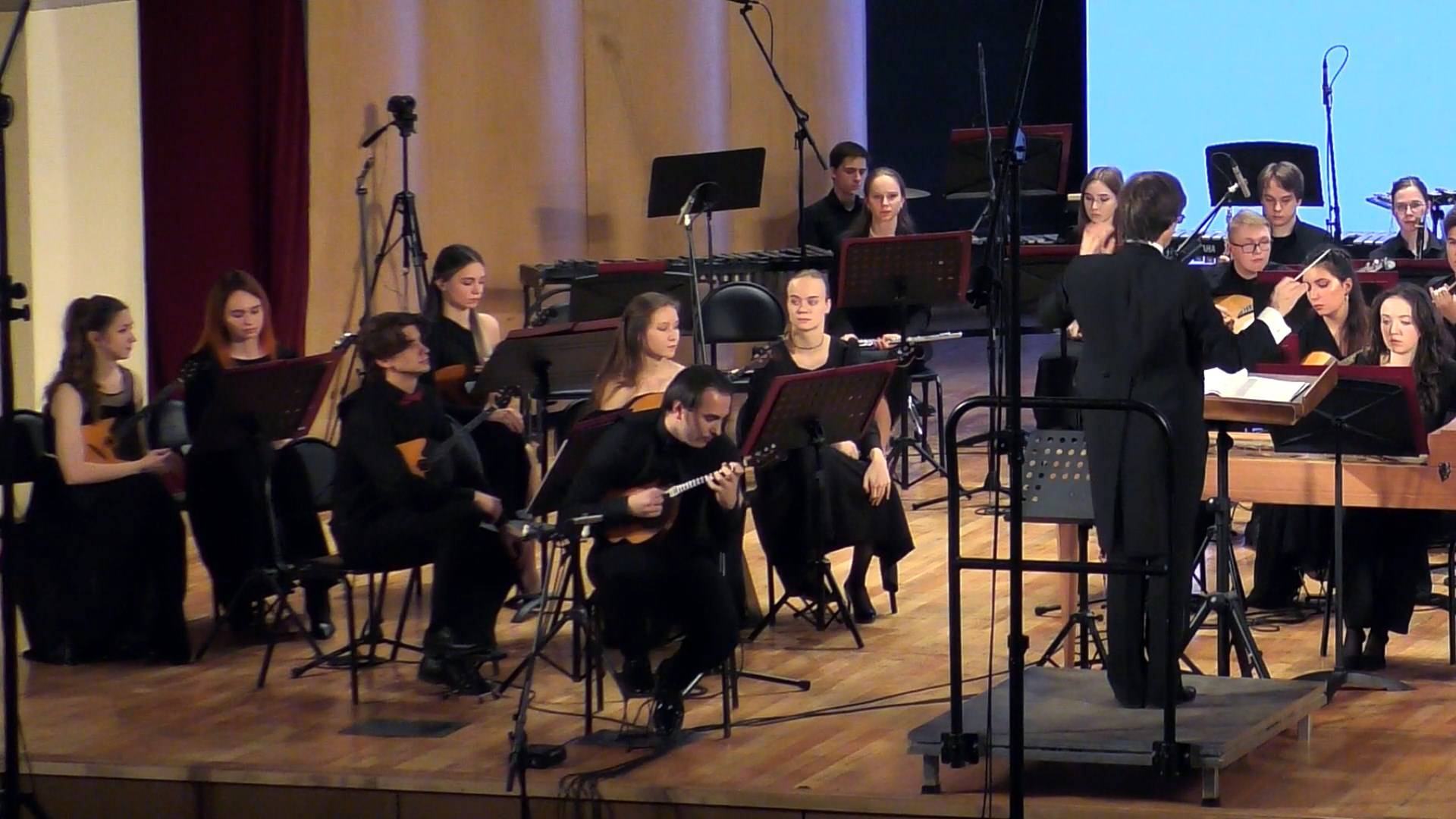 Чайковский Финал концерта для скрипки/Алексей Овчинников (домра)