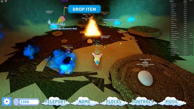 FEATHER FAMILY (Семья Птиц)  - Показываем Эффекты и Текстуры (Альбатрос) - РОБЛОКС ROBLOX