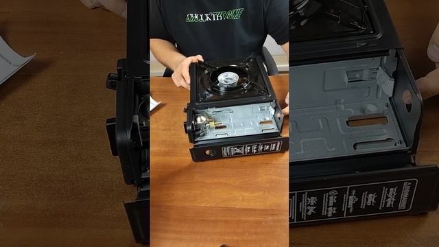 Забыли купить походную плиту? Есть такой вариант TrackGas 155П !#shorts #поход #плита #газ