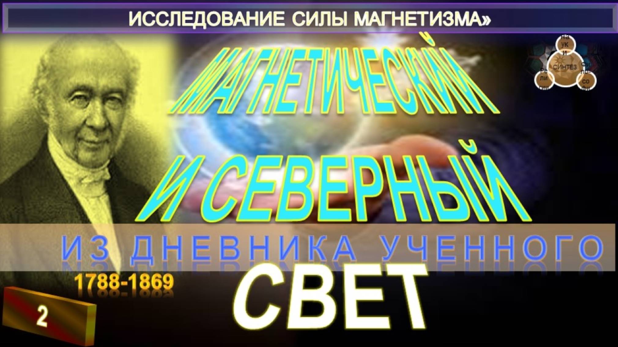 (2) МАГНЕТИЧЕСКИЙ И СЕВЕРНЫЙ СВЕТ - ИССЛЕДОВАНИЕ СИЛЫ МАГНЕТИЗМА - Труд К. Рейхенбаха (1788-1869)