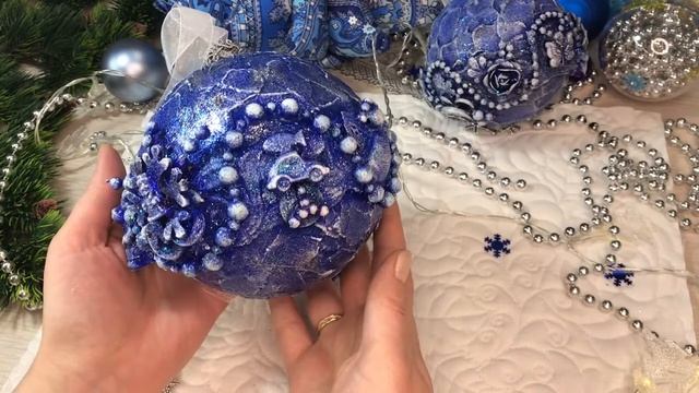 Ёлочная игрушка своими руками. Часть 4