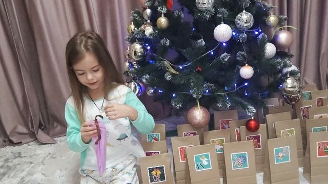 Шоу_Бетти_первое окошко _первый день_адвент календарь_2024/2025_распаковка