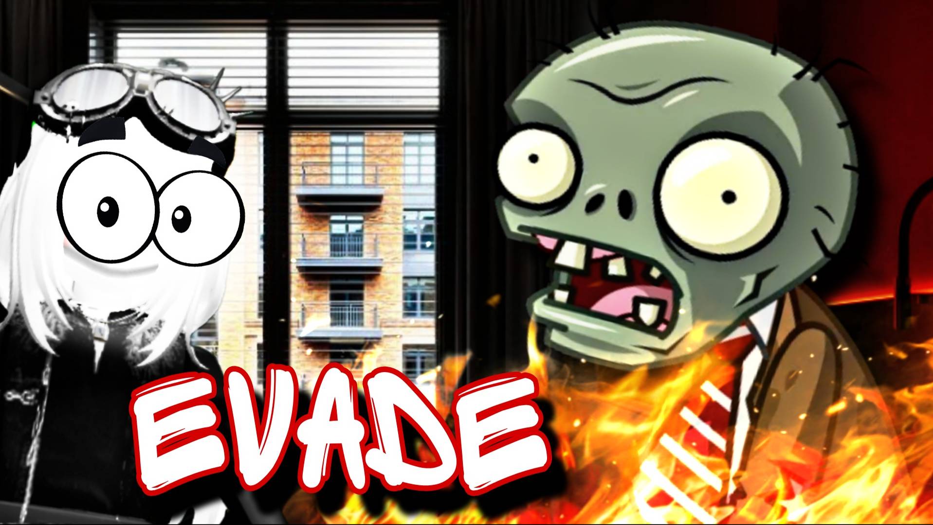 КАРТА, ГДЕ ЕСТЬ ЛАВА И СТРАШНЫЕ БОТЫ ЭВЕЙД ROBLOX  — ОНИ АТАКОВАЛИ НАС В РОБЛОКС EVADE