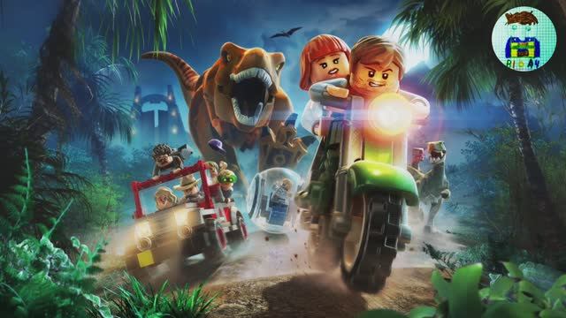 LEGO  Jurassic World. Немного поиграл в демо. Только игровой процесс. Без комментария.
