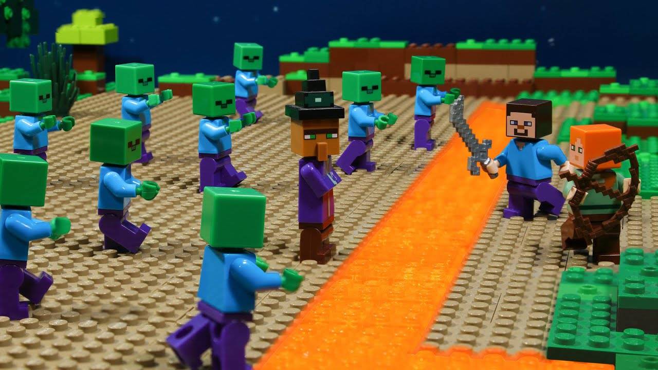 Мультики. Защита жителей от зомби апокалипсиса. LEGO, Детские Мультики, Мультики для детей