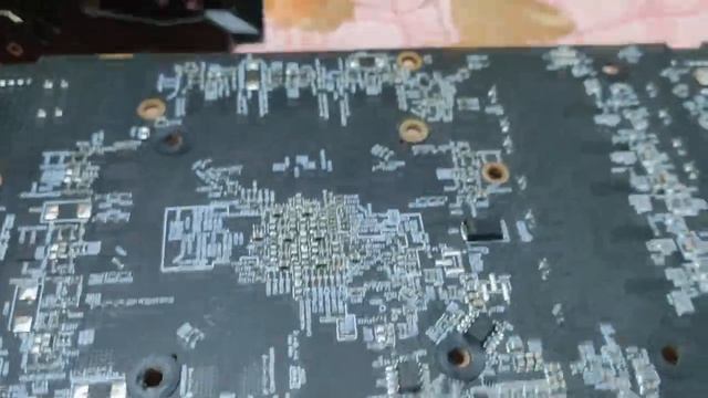 RX 580 с непонятным дефектом