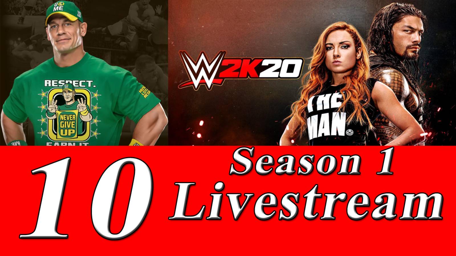 Соревновательный стрим by Captain Miller (WWE 2K20) №10 [SEASON 1]