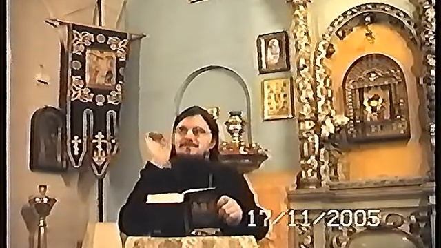 18/ 34.1-37, 35.1-16, беседа ТОЛКОВАНИЕ на книгу Иова, СщМч. Даниил Сысоев.