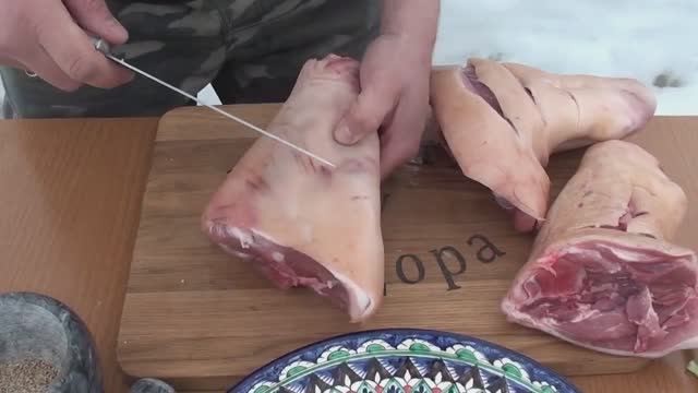 ВКУСНЕЙШИЙ РЕЦЕПТ СВИНОЙ РУЛЬКИ.