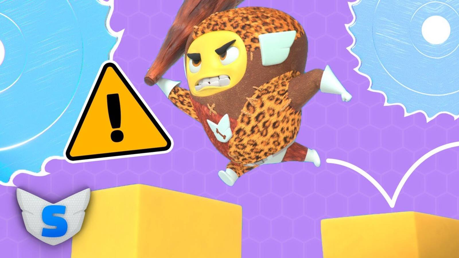 Мультики для детей. СУПЕРВИЗИКИ - Суперпещерный человек сходит с ума  (Серия №17). Мультики