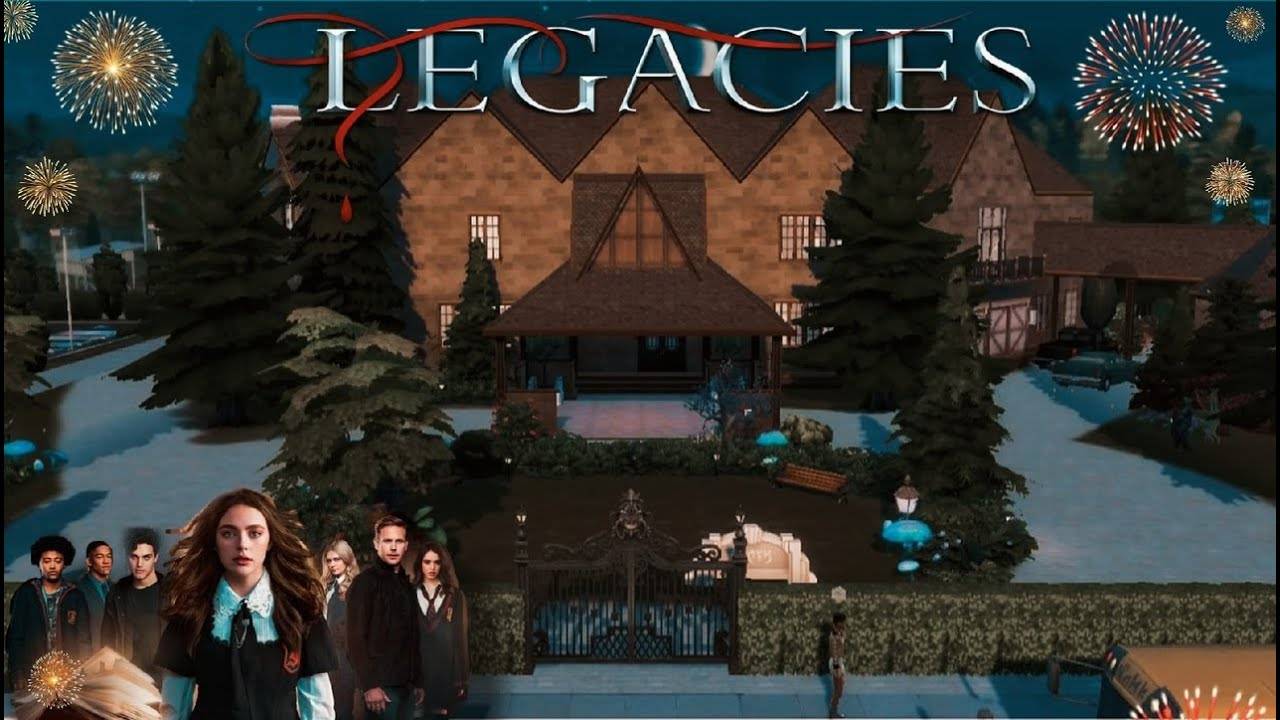 Школа из сериала НАСЛЕДИЕ (строительство в симс 4)#thesims4