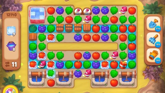 GardenScapes Level 12140 no boosters