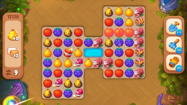 GardenScapes уровень 12138 без бустеров