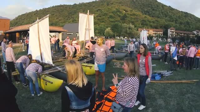 Тимбилдинг игры "АРГОНАВТЫ". Идея тимбилдинга. Грузия, Видеоблог #9