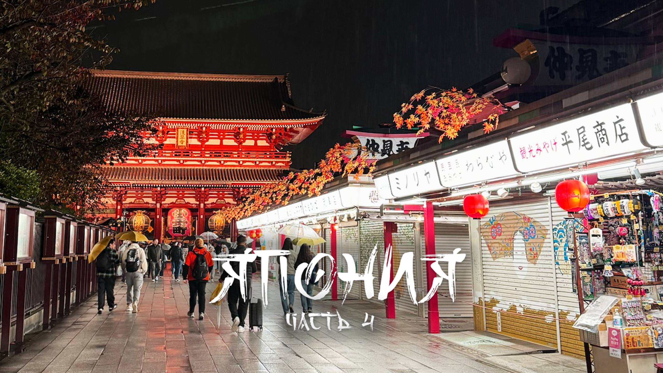 Япония. ч4. Православная церковь. Токийский национальный музей. Суши на ленте. Храм Сэнсодзи.