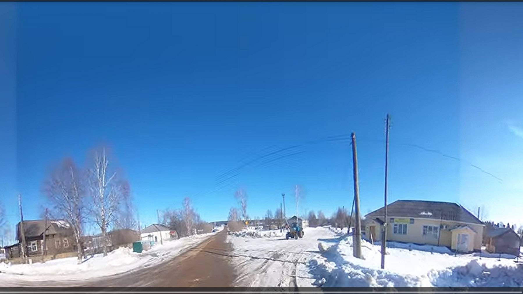 2) село Талица. Поворот на село Белая. Фалёнский район. Вятка.