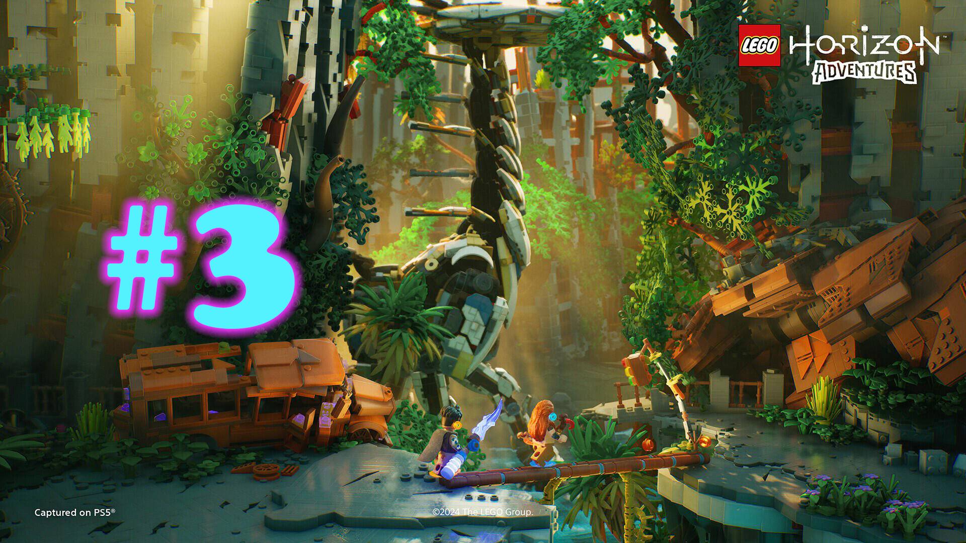 LEGO Horizon Adventures ➤ прохождение №3 | У холмов есть душа | Ледяные вершины | Высшее достижение