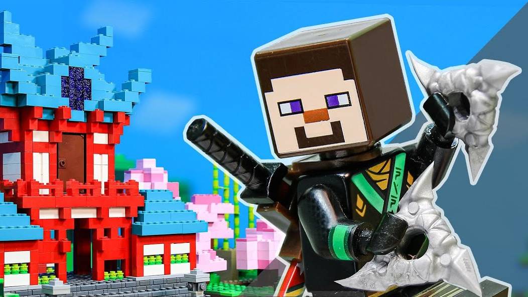Мультик про машинки. Lego машина супергероя, я выжил 100 дней как ниндзя LEGO