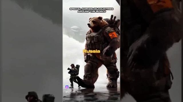 Мощь  России.  Тотемы России в представлении ИИ