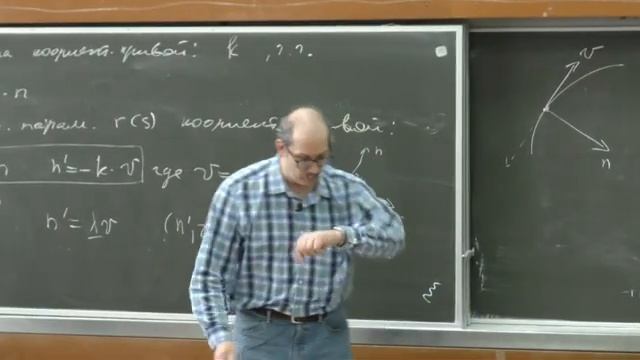 Дынников И. А. - Классическая дифференциальная геометрия - 3. Формулы Френе