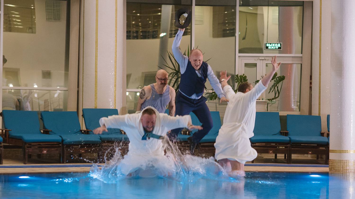 Женечка спустился в СПА...