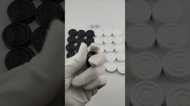 Фишки для нард, пластик 2,8 см