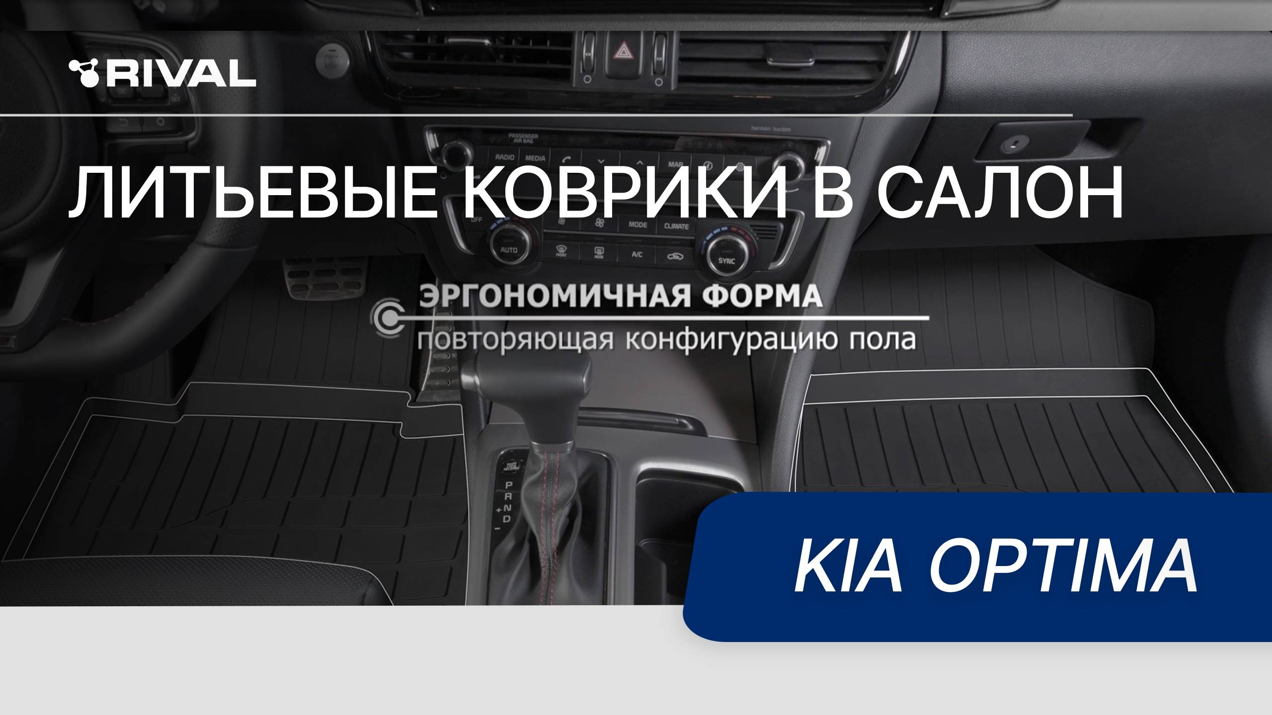 Автомобильные коврики салона для Kia Optima