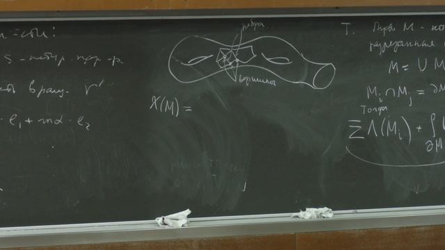 Дынников И. А. - Классическая дифференциальная геометрия - 15. Угловой дефект. Теорема Гаусса-Бонне