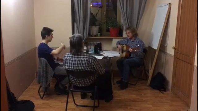 Фрагмент занятия по сольфеджио в Клубе ПОЙ