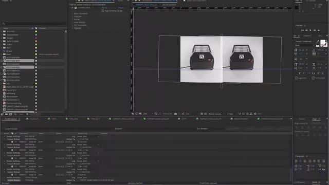 Запись экрана процесса монтажа, презентационного видеоролика для компании TORFOT