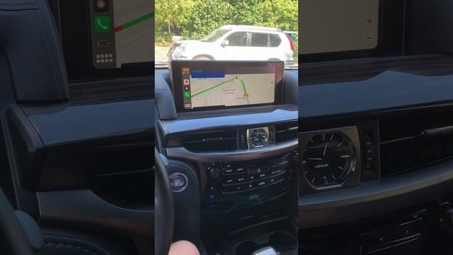 Беспроводные CarPlay и Android Auto для Lexus