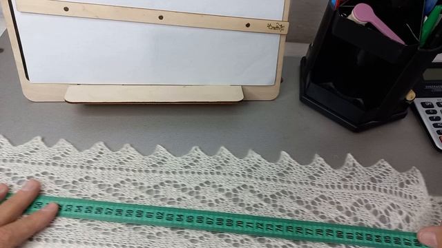 Теплая косынка с пришивными коймами. Часть 6. Результат