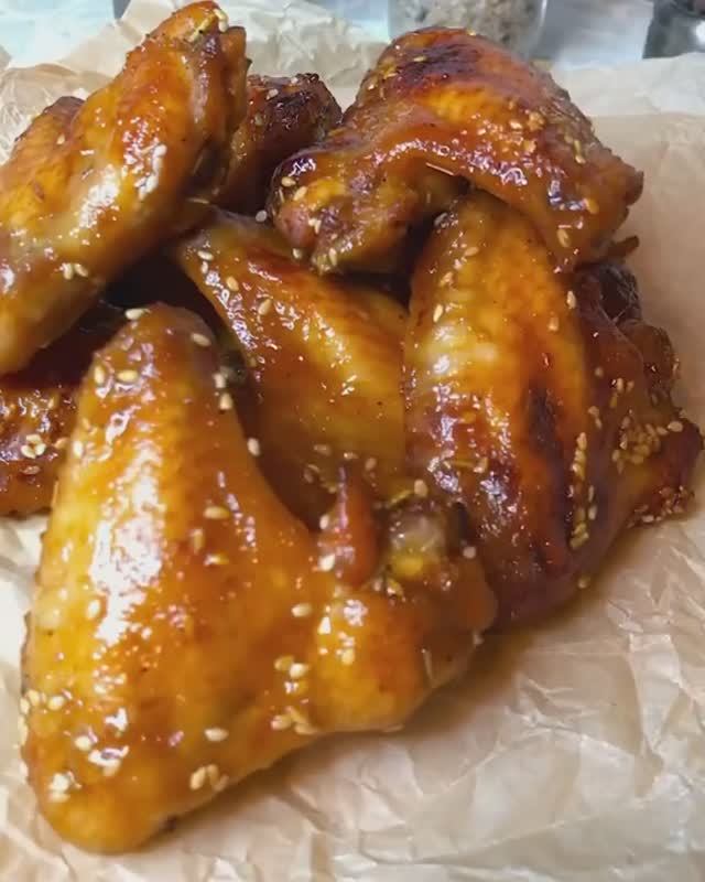 КУРИННЫЕ КРЫЛЫШКИ В ПИВЕ С МЁДОМ