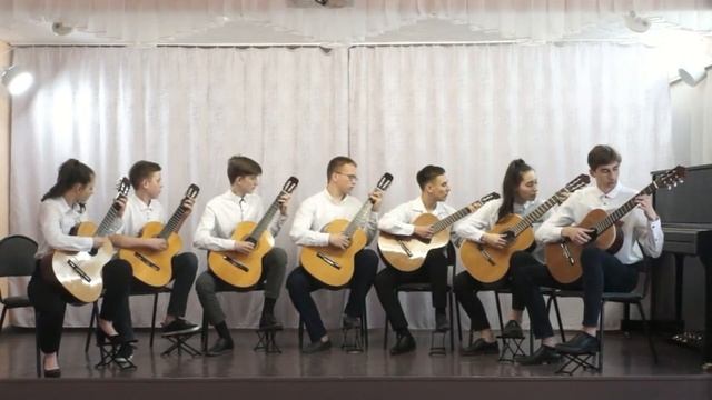 Ансамбль "Гармония", Ж. Ларю "Розовая вишня и белый цветок яблони" обр. В. Гуркина