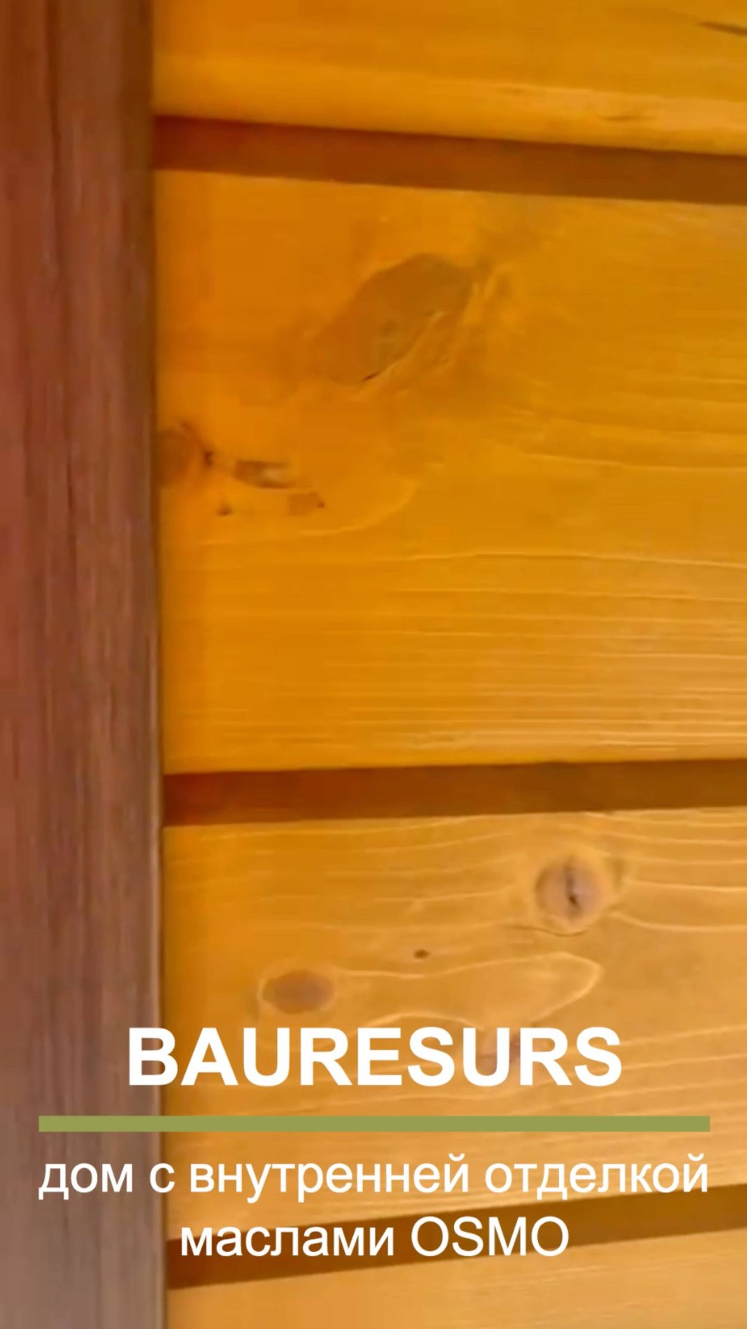 Деревянный дом под маслом Osmo 🌿 #деревянныйдом #маслодлядерева #маслодлядревесины #osmo #осмо