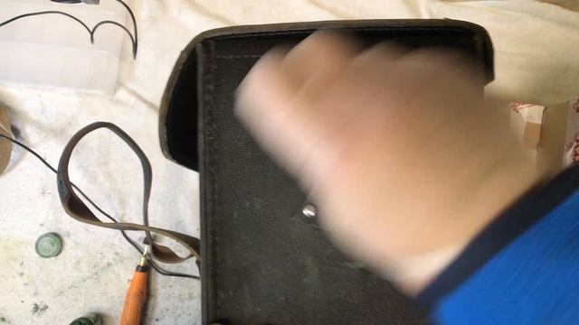 Как восстановить к ожжённую сумку  часть 3
#ссср  #востановление #сумка #фото