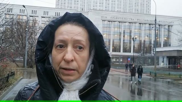 Питер в пикете у дома Правительства 17 12 19 г
