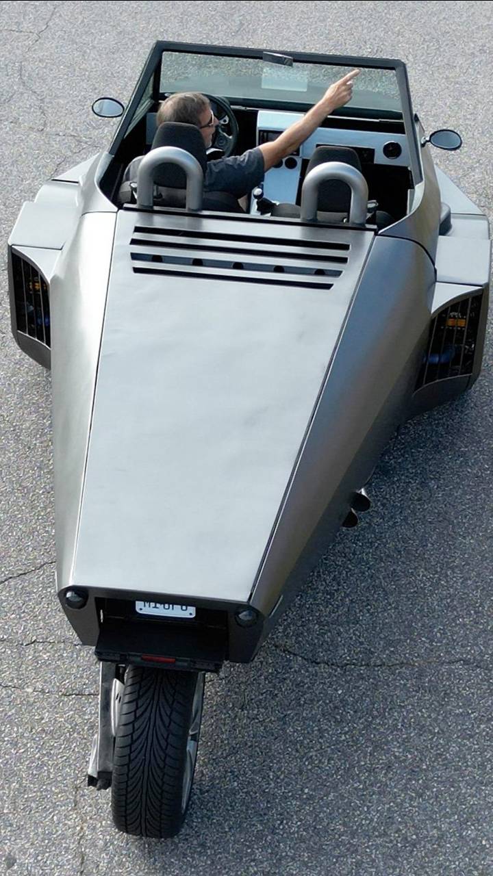 Головастикомобиль - трехколесный автомобиль нового поколения #автомобили #новинкиавто #суперкар