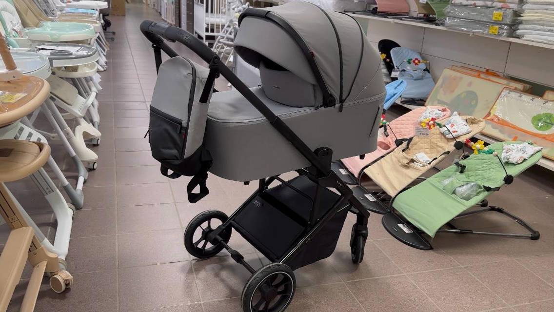 Обзор детская коляска Carrello Alfa Карелло Альфа 2в1 Центр детские коляски Мобильный КАРАПУЗ